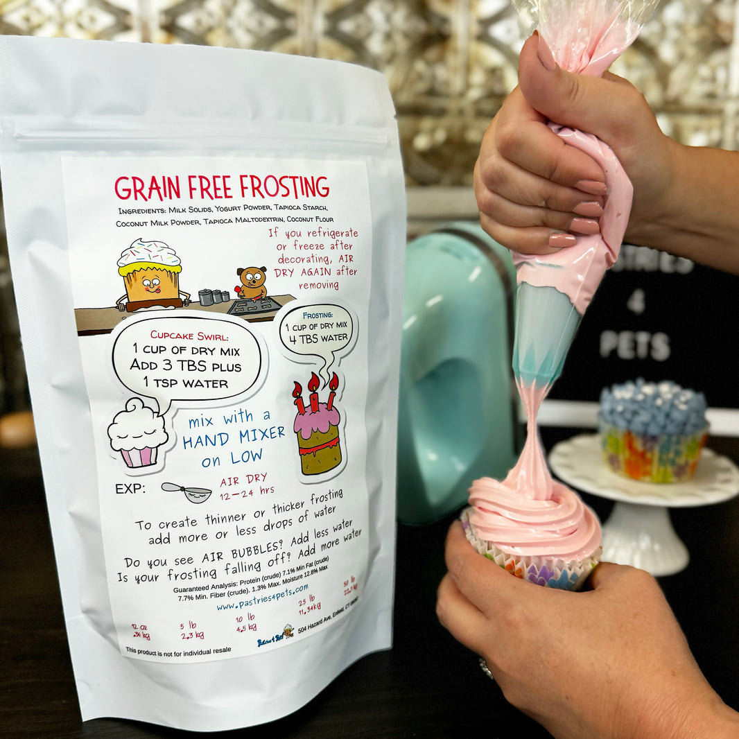 Dog Cake Frosting – Pastries 4 Pets Inc.