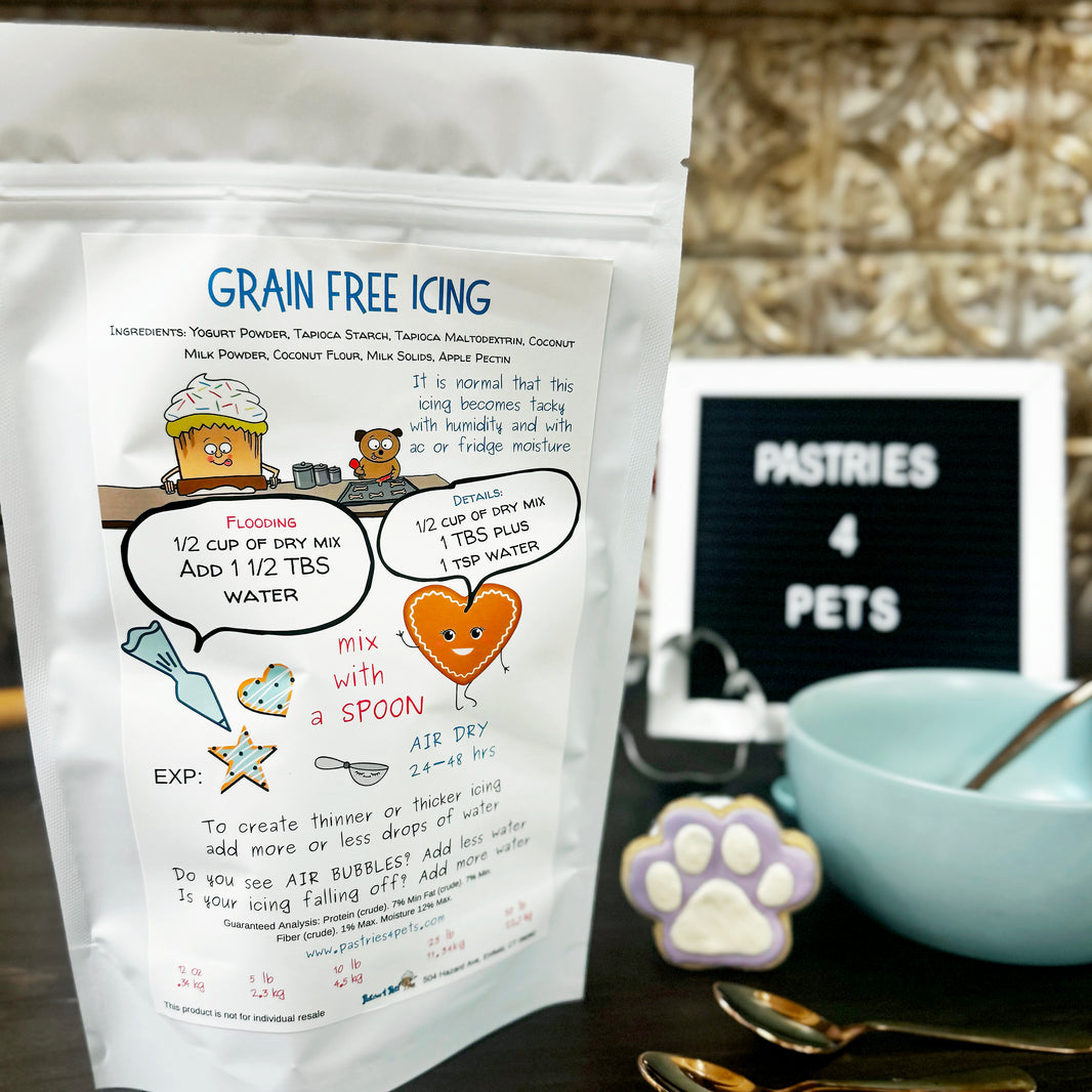 Hard Icing for Dog Treats – Pastries 4 Pets Inc.